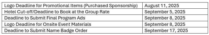 2025 SSSA Conference & Expo Exhibitor Manuals & Forms - Southern States ...
